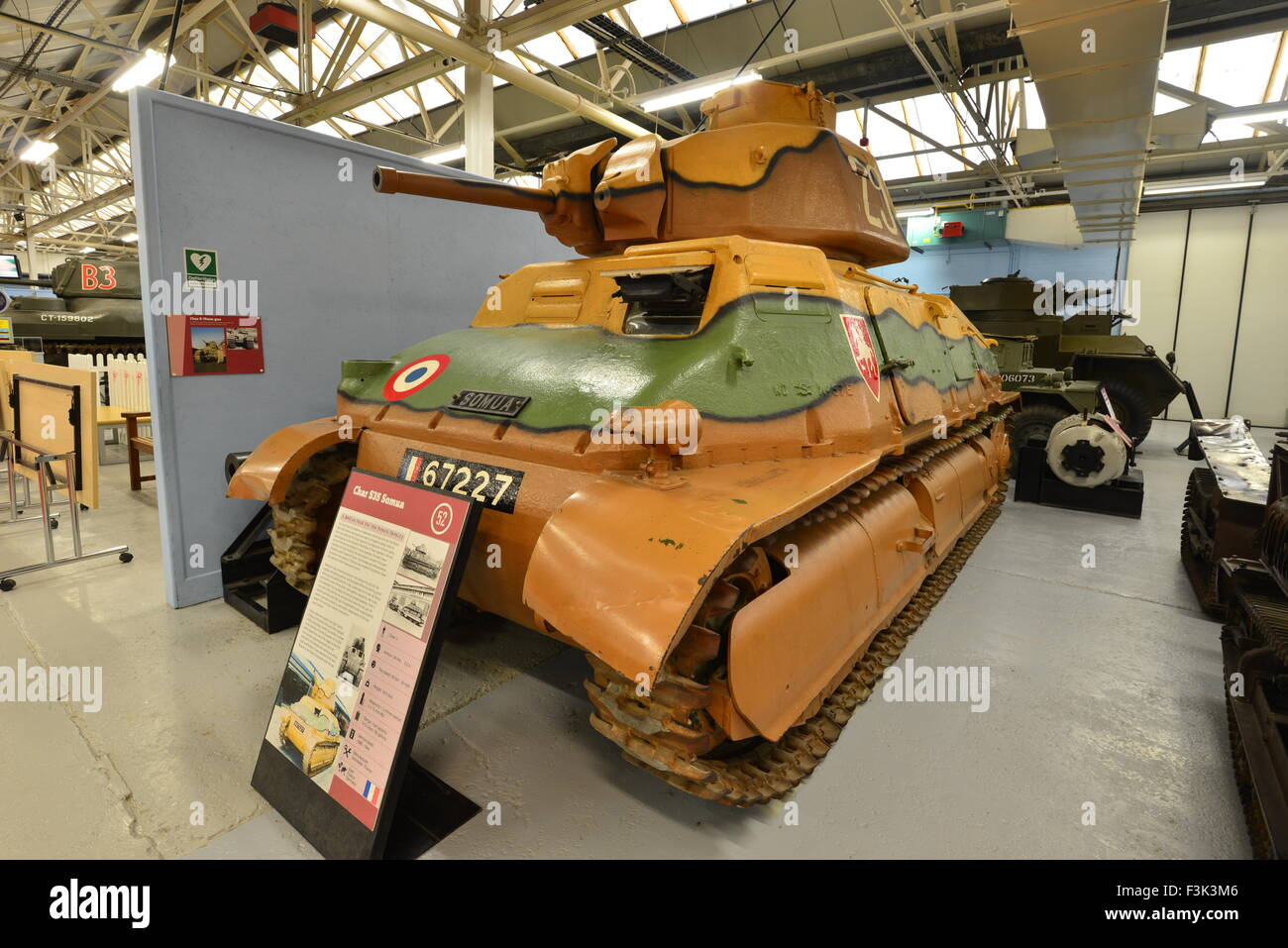 A tank at the Bovington Tank Museum in Bovington Stock Photo - Alamy