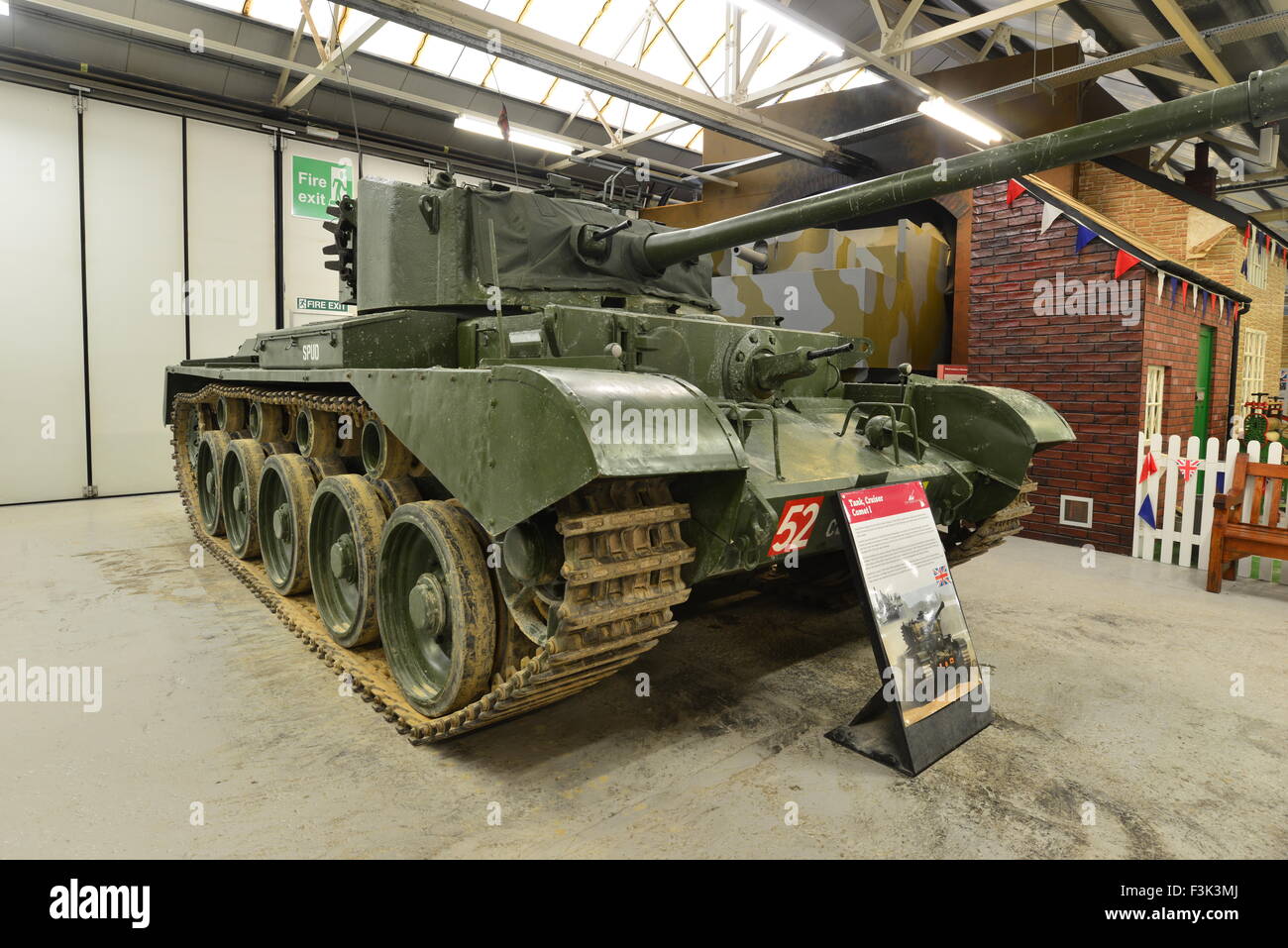 A tank at the Bovington Tank Museum in Bovington Stock Photo - Alamy