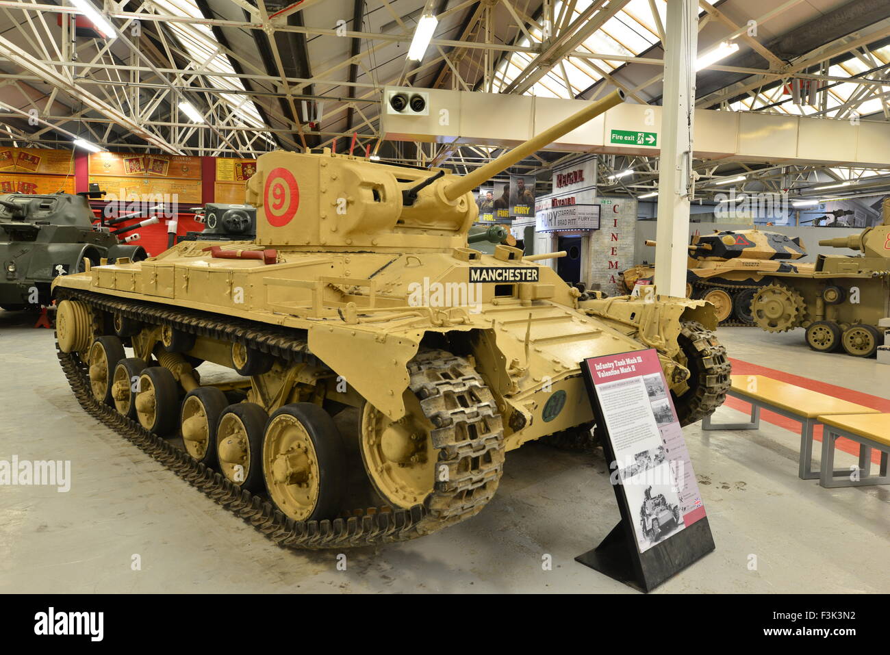 A tank at the Bovington Tank Museum in Bovington Stock Photo - Alamy
