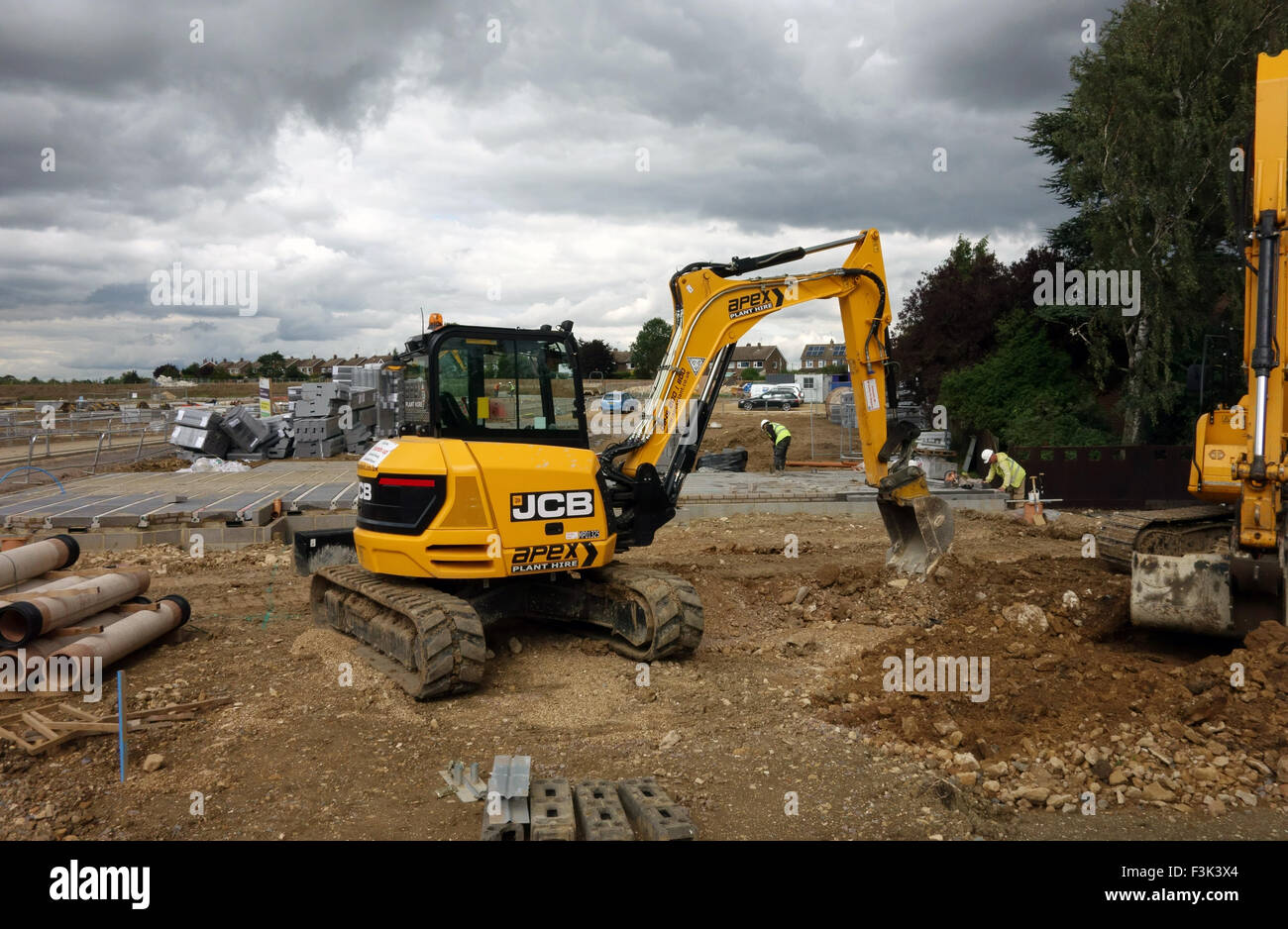 Jcb digger hi-res stock photography and images - Alamy