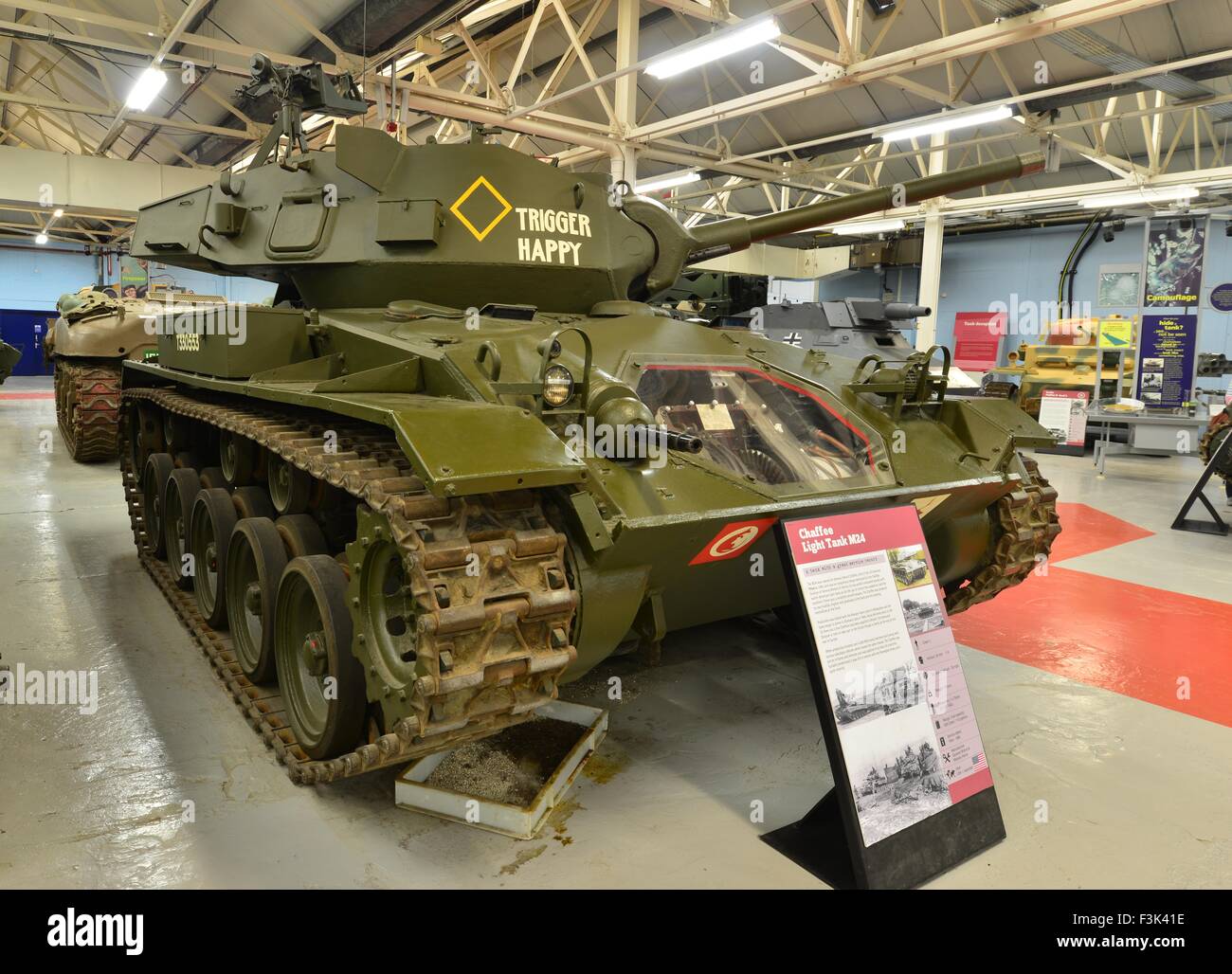 A tank at the Bovington Tank Museum in Bovington Stock Photo - Alamy