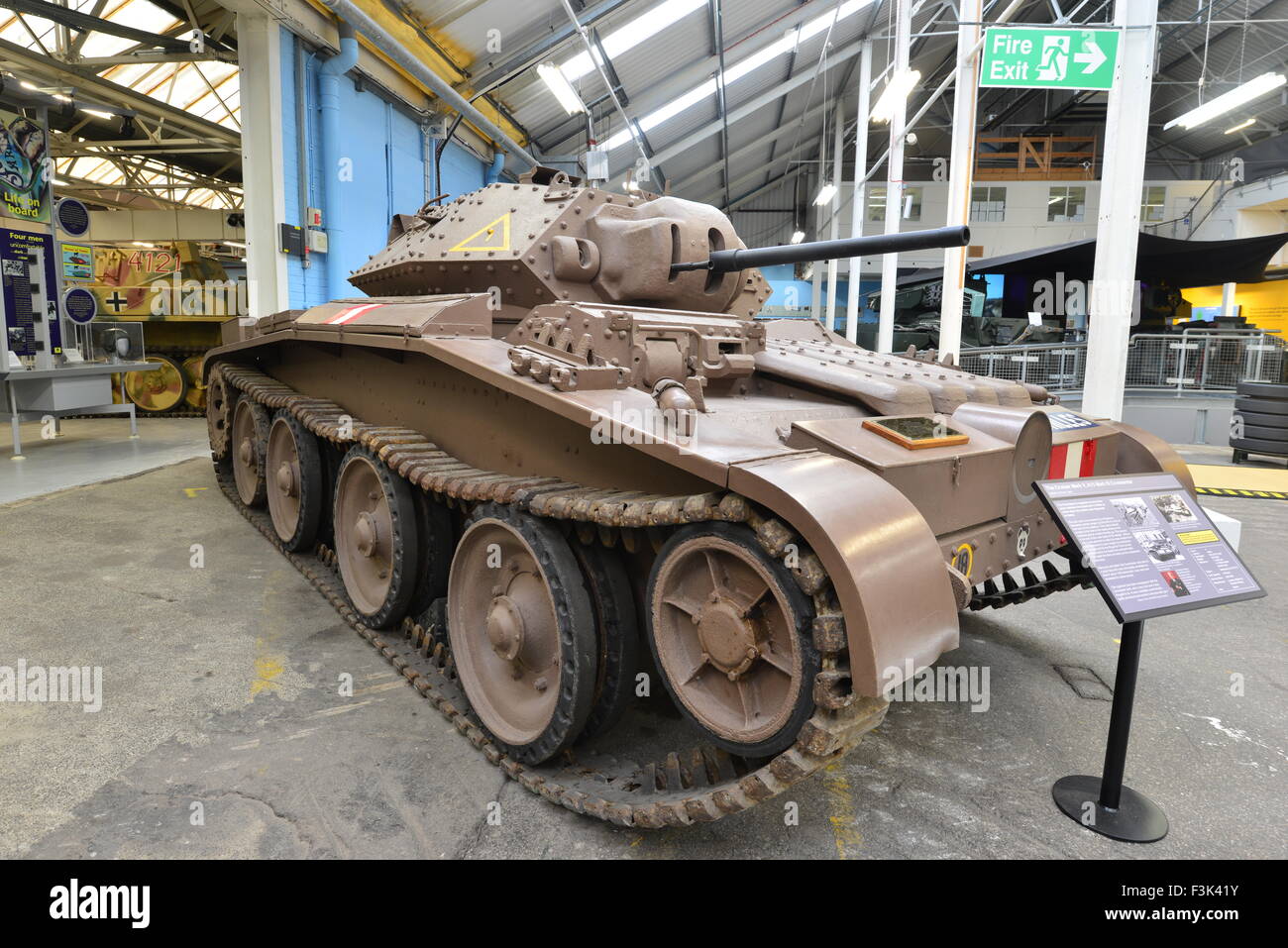 A tank at the Bovington Tank Museum in Bovington Stock Photo - Alamy