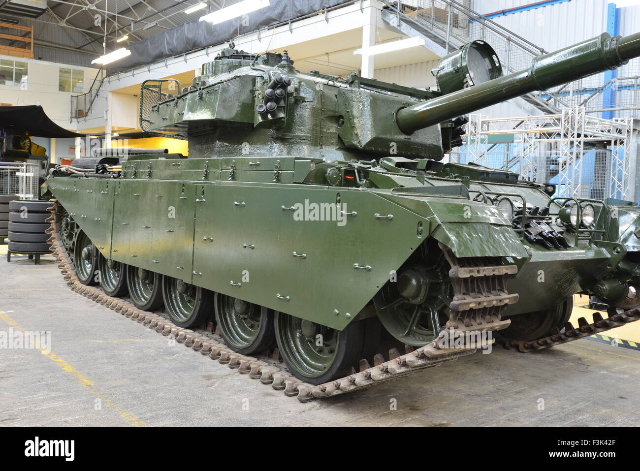 A tank at the Bovington Tank Museum in Bovington Stock Photo - Alamy