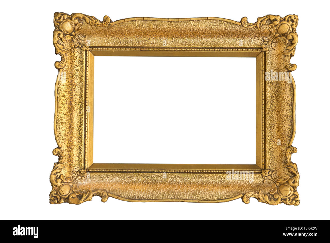 Vintage gold frame Stock Photo - Alamy
