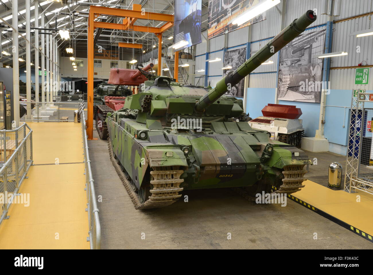 A tank at the Bovington Tank Museum in Bovington Stock Photo - Alamy