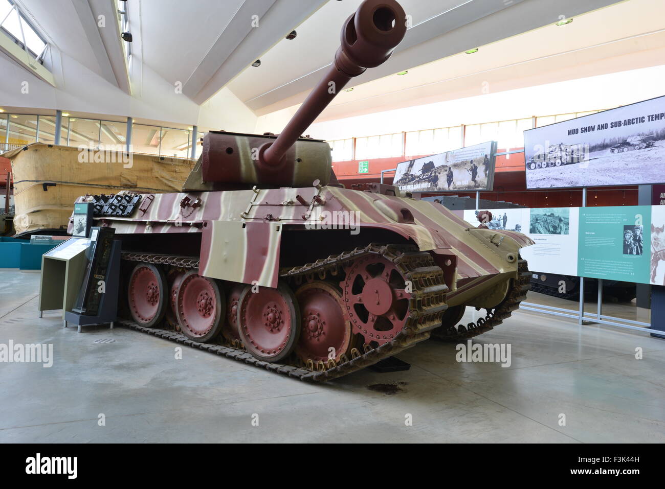 A tank at the Bovington Tank Museum in Bovington Stock Photo - Alamy