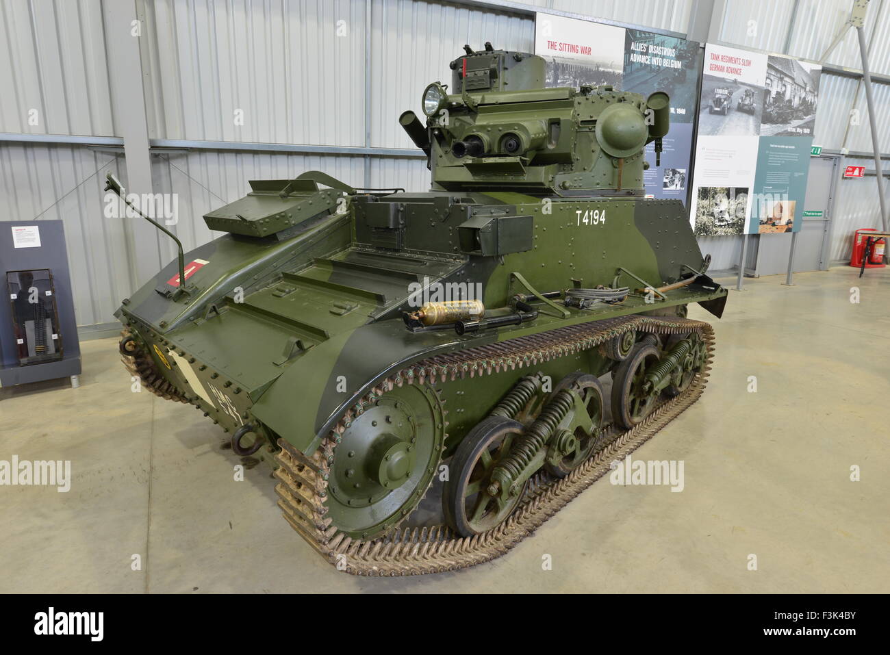 A tank at the Bovington Tank Museum in Bovington Stock Photo - Alamy