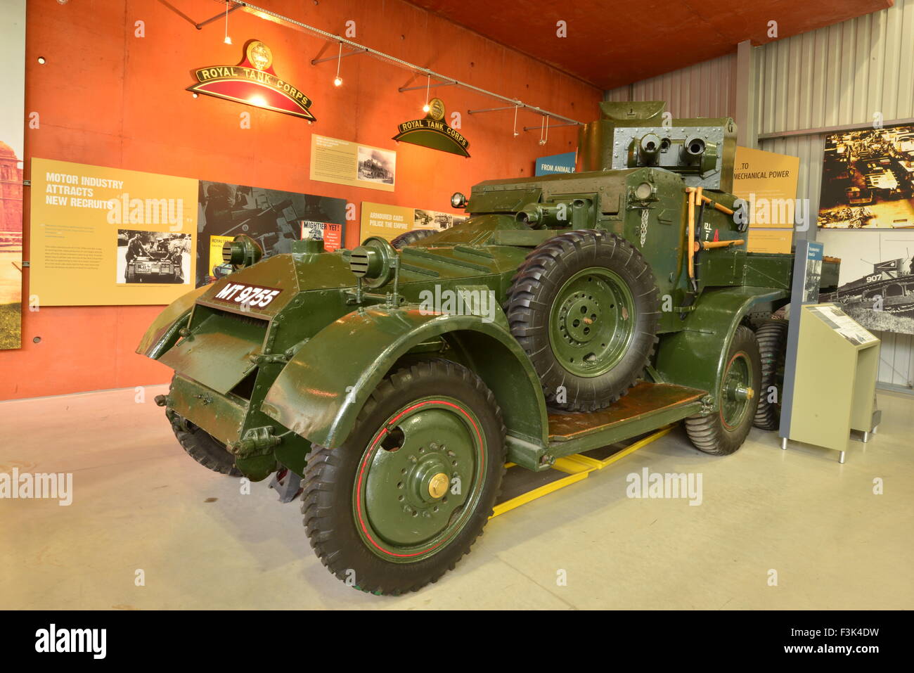 A tank at the Bovington Tank Museum in Bovington Stock Photo - Alamy