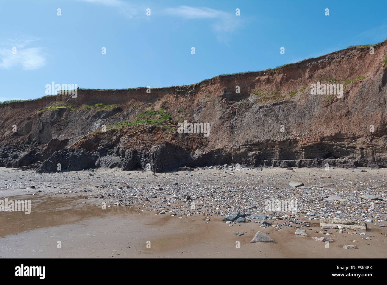 Yorkshire coastal erosion hi-res stock photography and images - Alamy