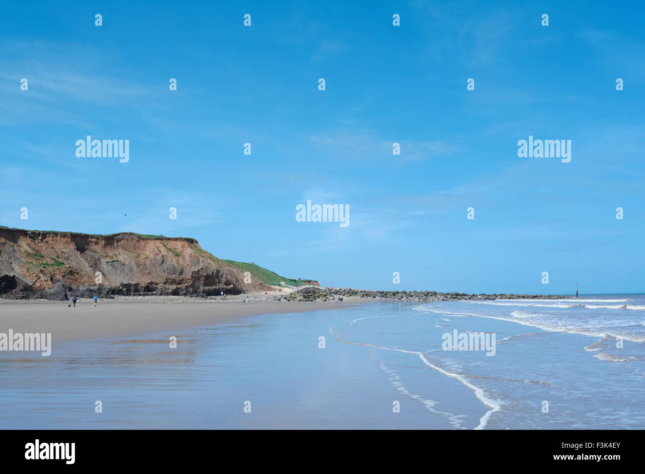 Mappleton Sands - Yorkshire Coast, England, UK Stock Photo - Alamy