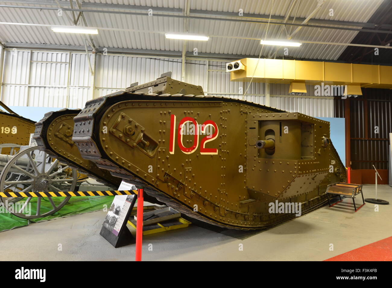 A tank at the Bovington Tank Museum in Bovington Stock Photo - Alamy