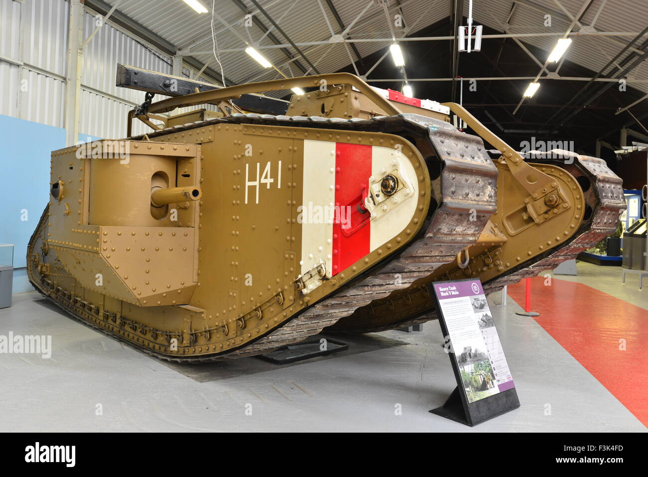 A tank at the Bovington Tank Museum in Bovington Stock Photo - Alamy