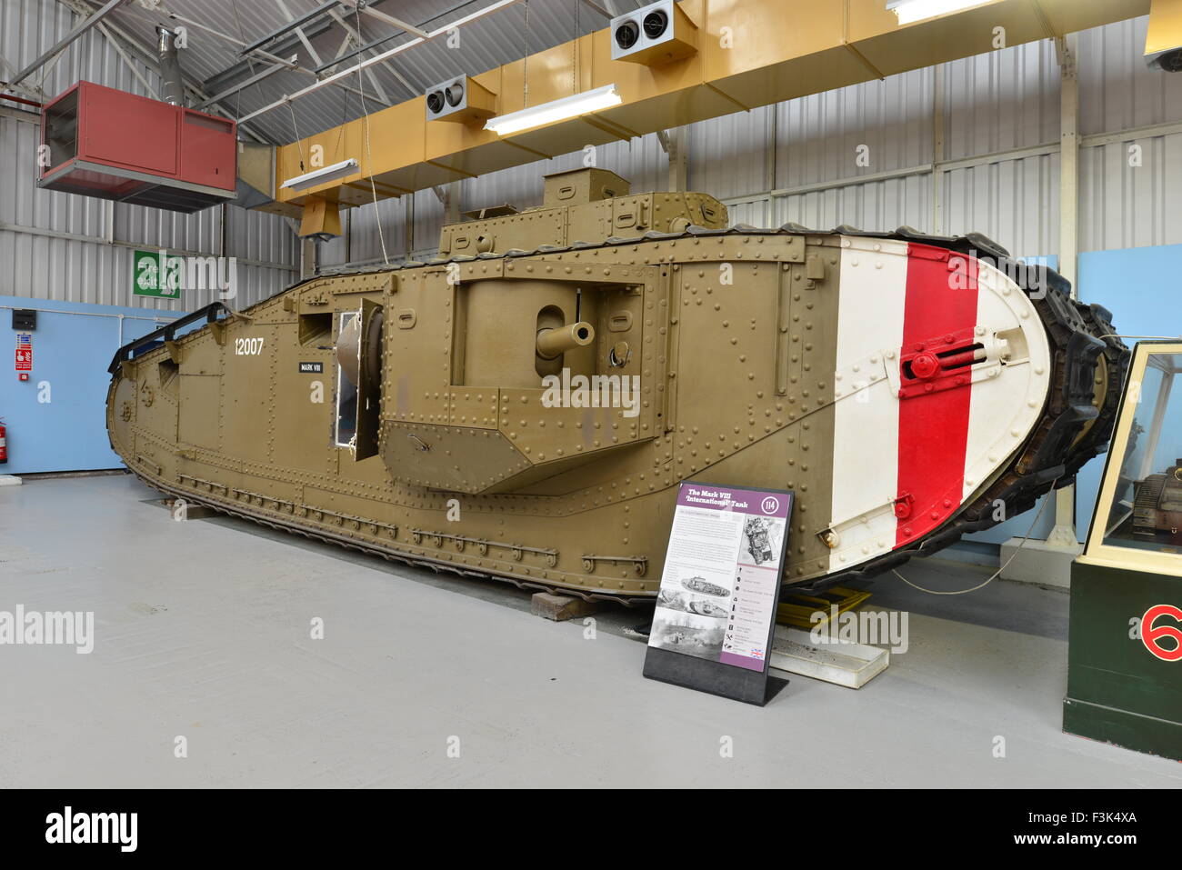 A tank at the Bovington Tank Museum in Bovington Stock Photo - Alamy