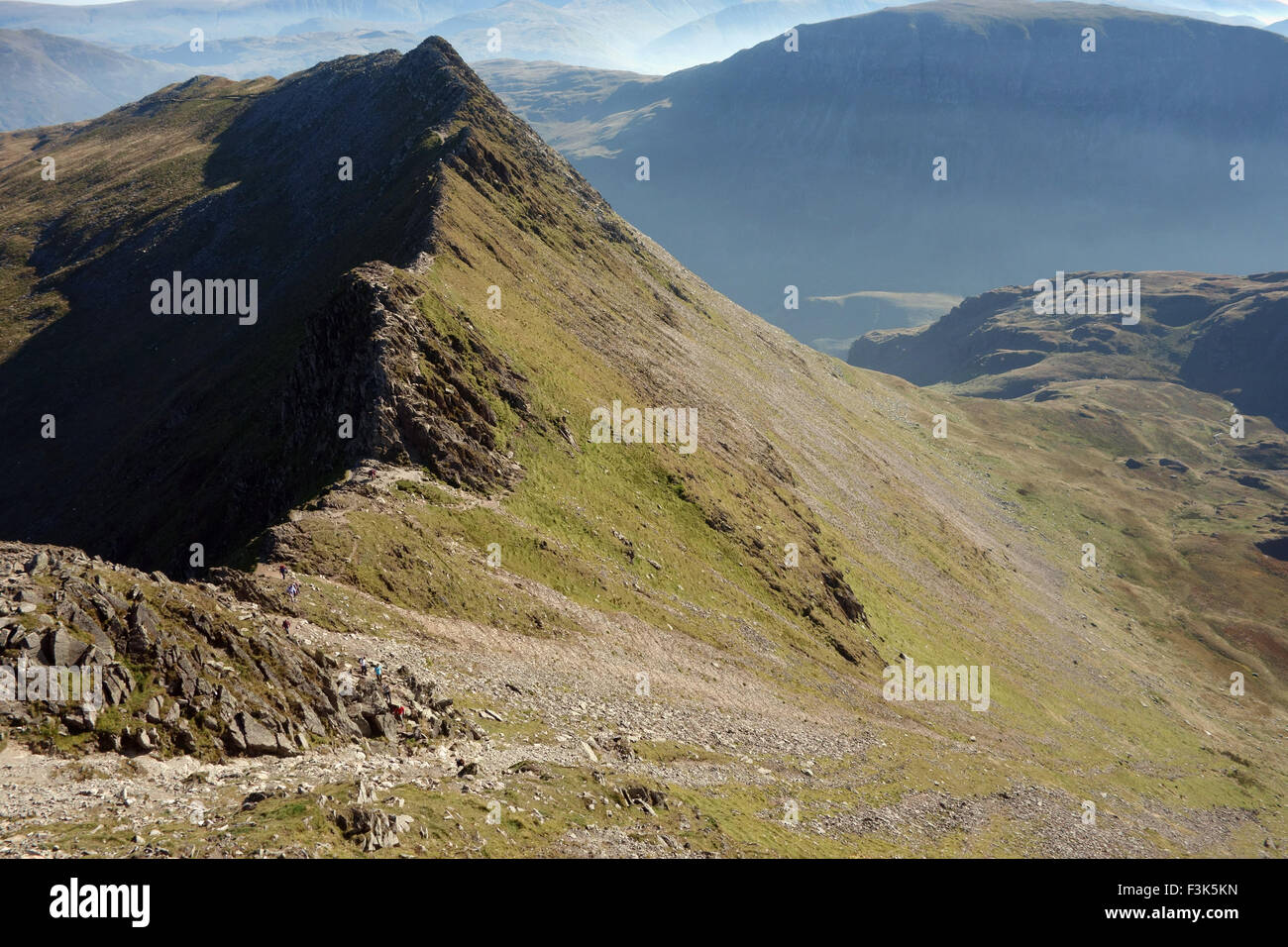 Striding edge hi-res stock photography and images - Alamy