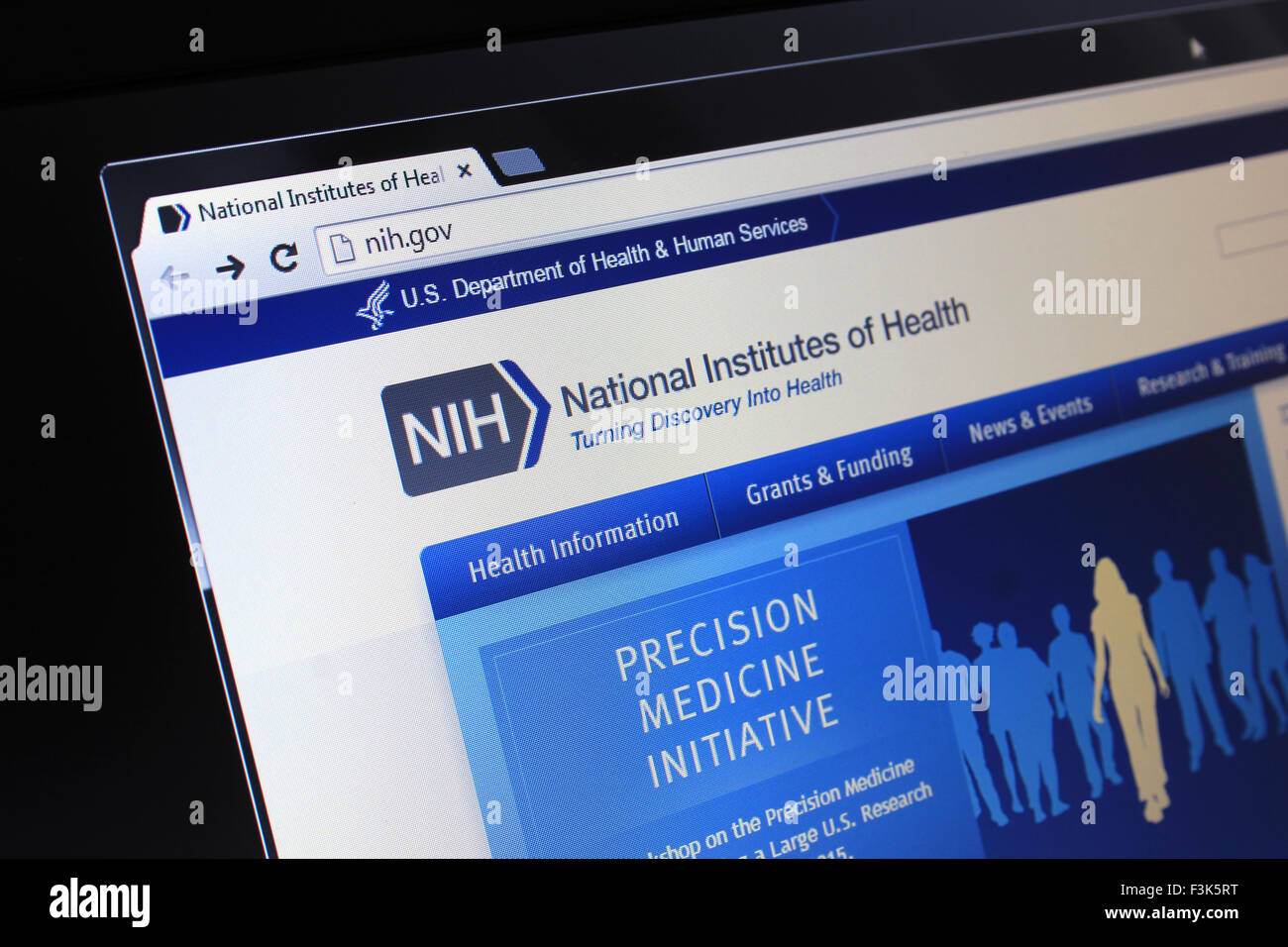 Nih website hi-res stock photography and images - Alamy