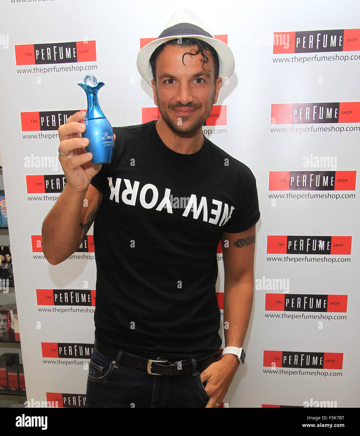 Peter Andre attends signing in Woking as he releases his new women's ...