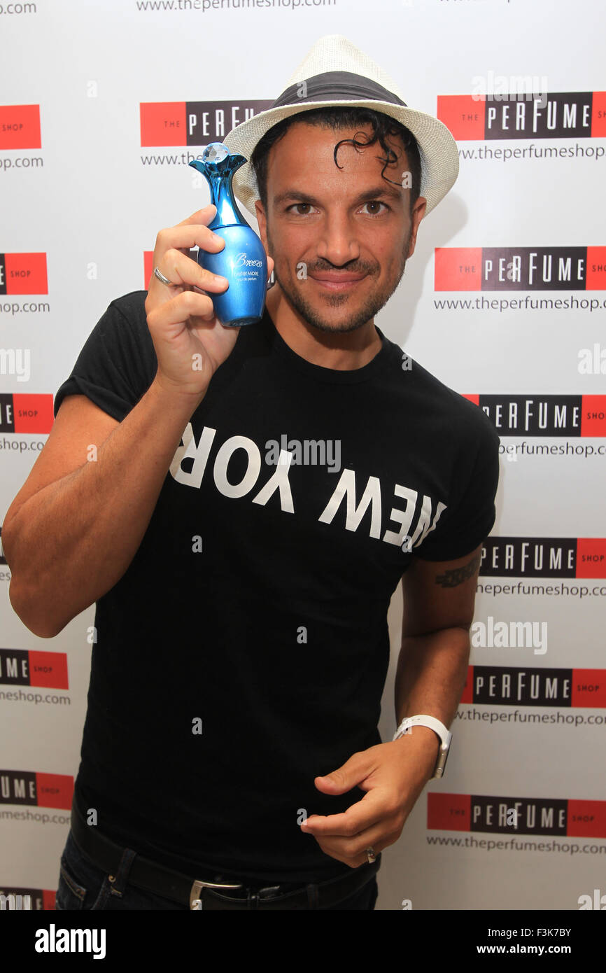 Peter Andre attends signing in Woking as he releases his new women's ...