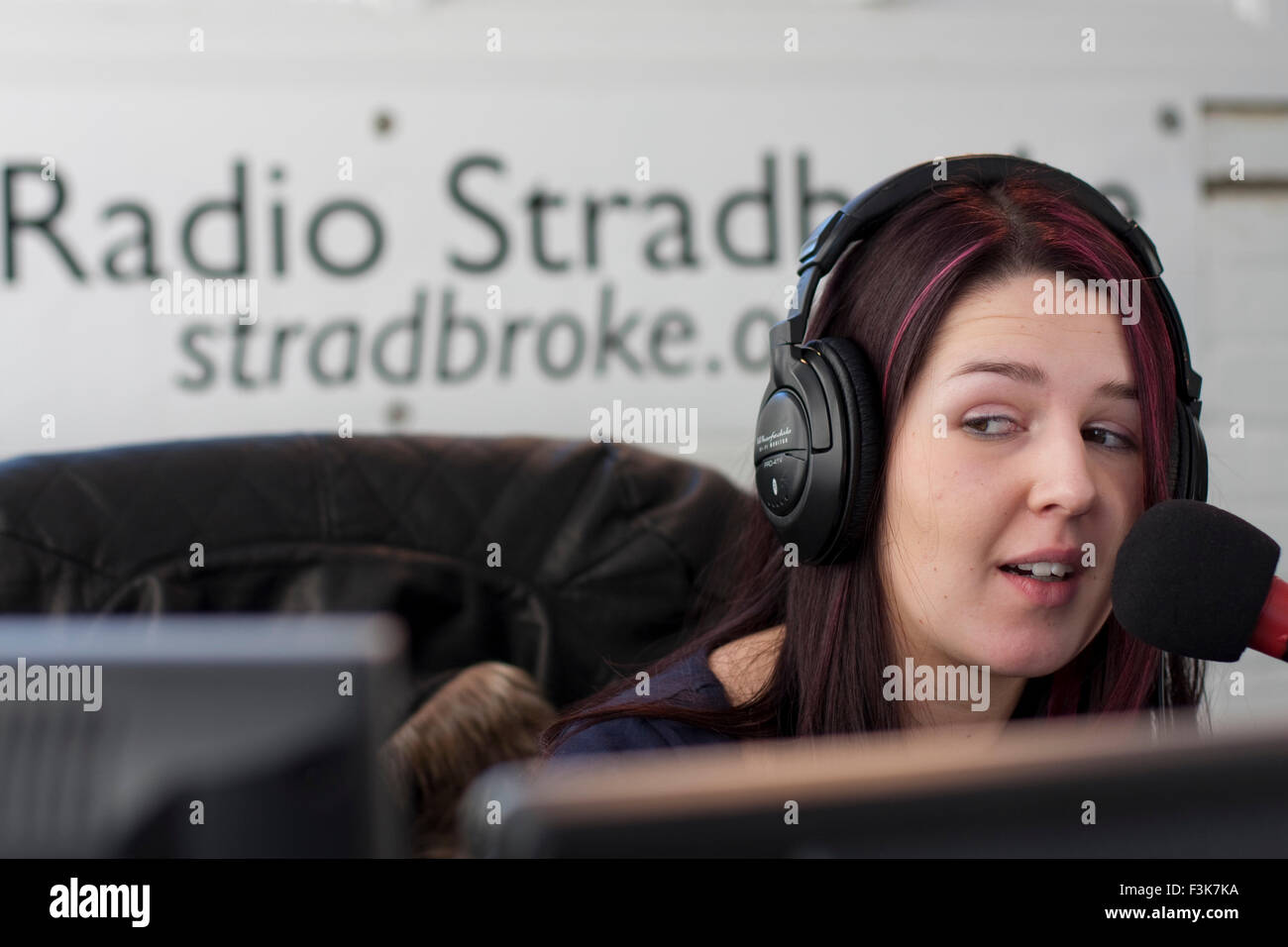 Jockey radio presenter dj hi-res stock photography and images - Alamy