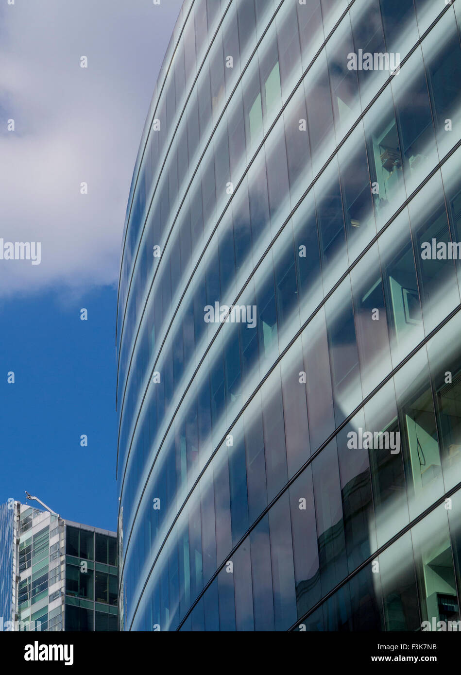 London City buildings at Broadgate Circle and Exchange Square Stock ...