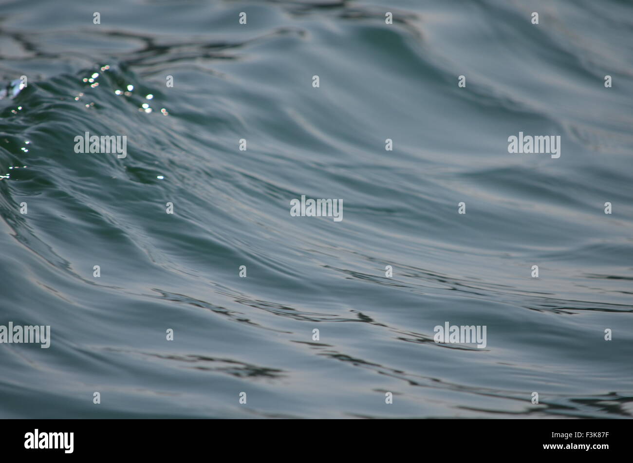smooth wave like water with reflections at midday Stock Photo - Alamy
