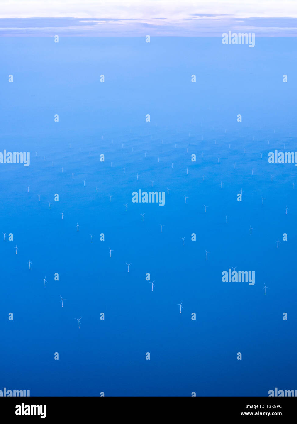 Wind turbines in english channel hi-res stock photography and images ...