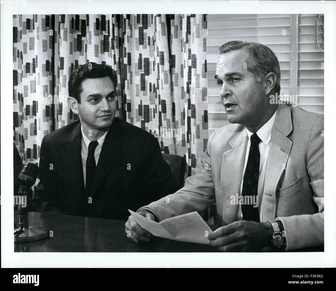 1968 - On the right Dr. Robert Q. Marston, Director of the National ...