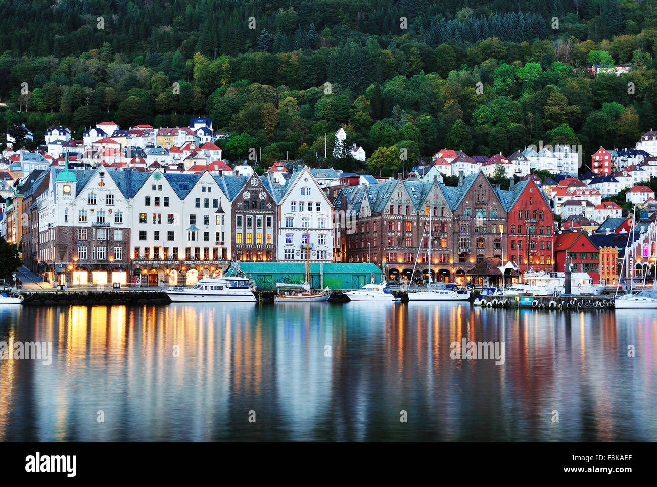 Old hanseatic wharf of bergen hi-res stock photography and images - Alamy