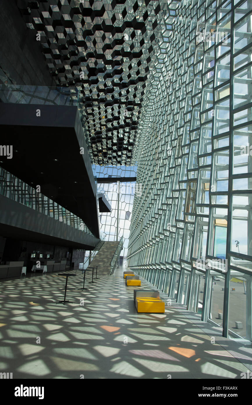 Inside harpa concert hall hi-res stock photography and images - Alamy