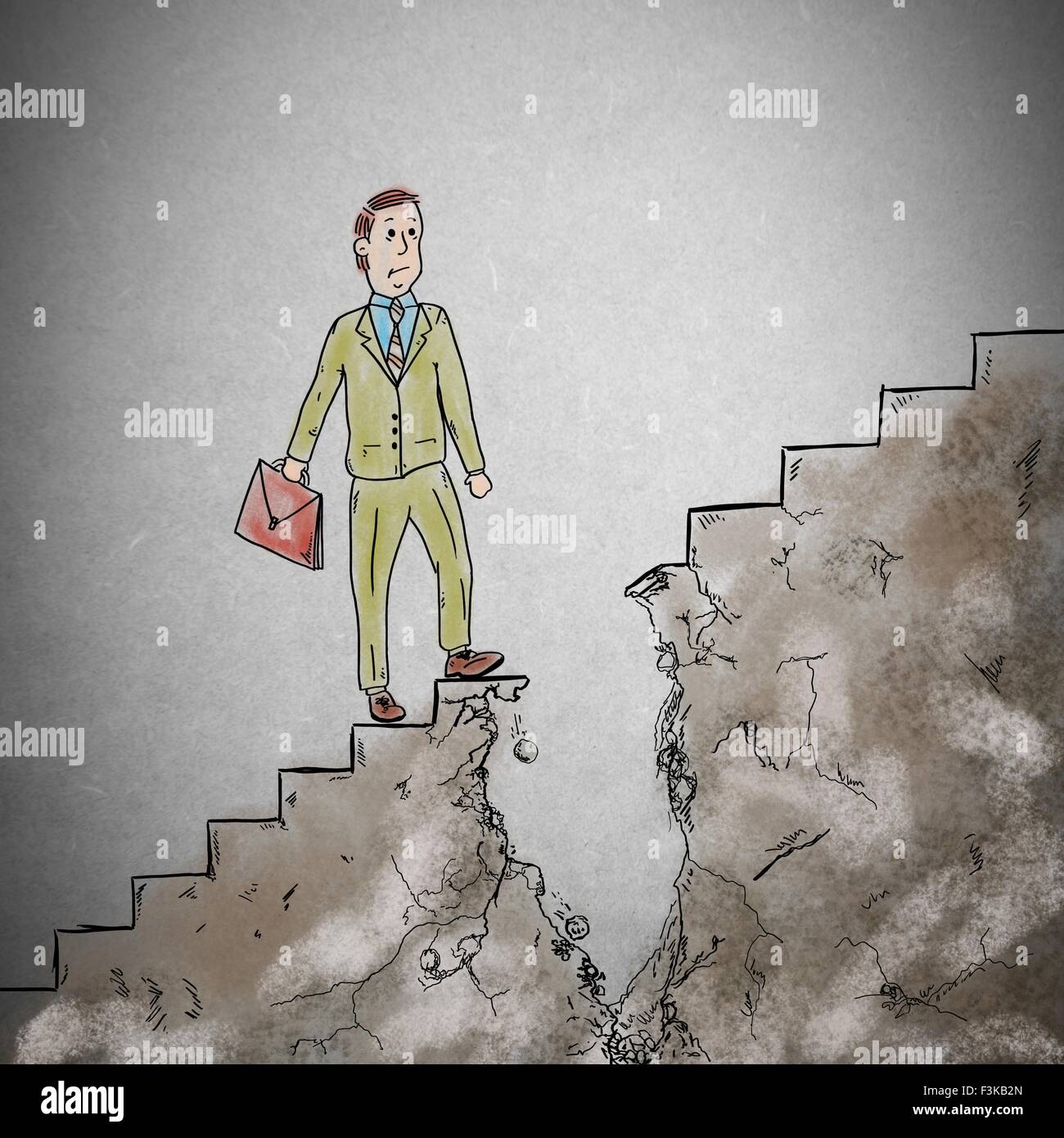 Difficulties and obstacles in career Stock Photo - Alamy