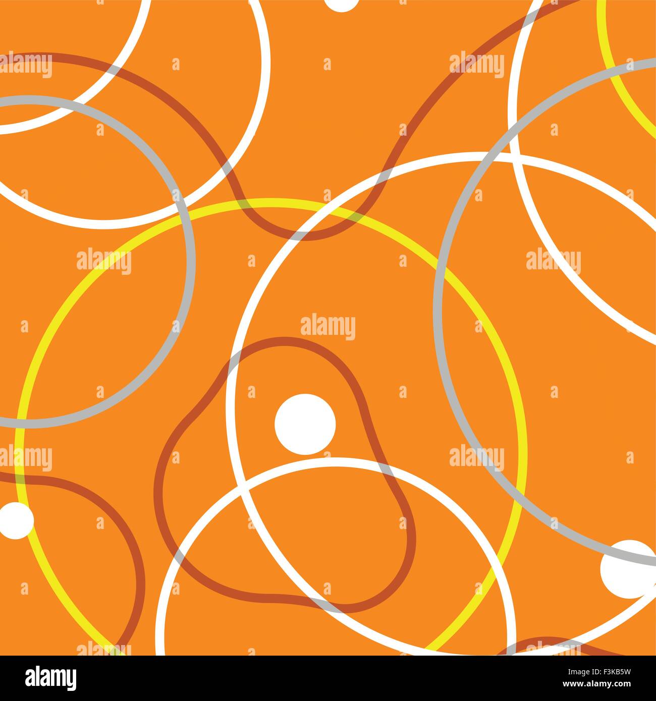 Vector background with abstract circles and patterns Stock Vector Image ...