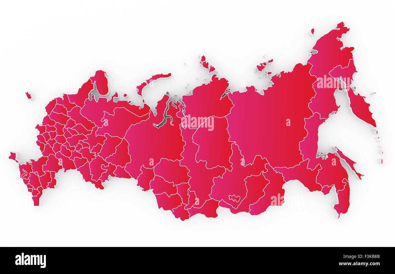 Russian border illustration Cut Out Stock Images & Pictures - Alamy