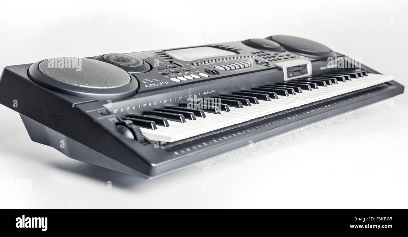 Modern Digital piano Stock Photo - Alamy