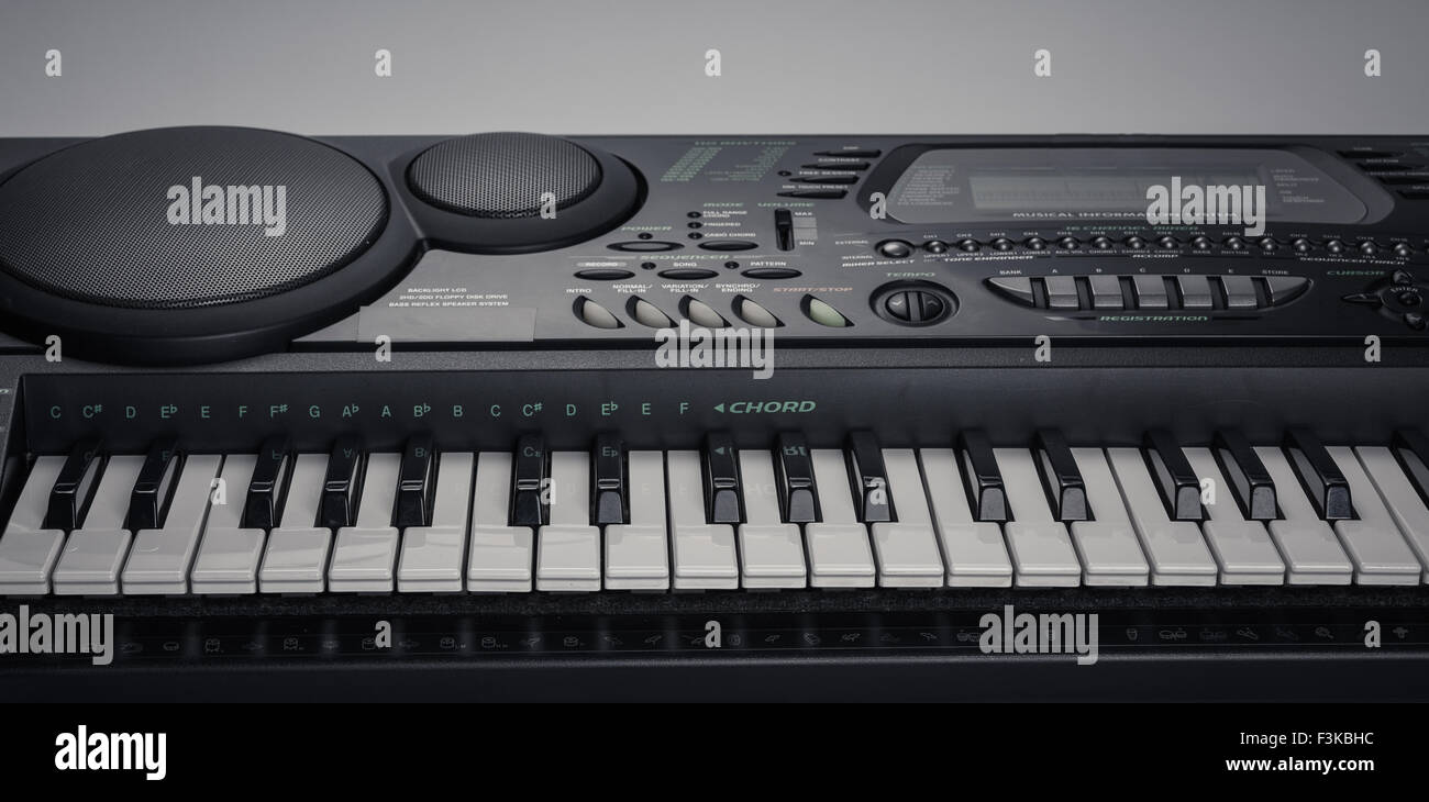 Modern Digital piano Stock Photo - Alamy