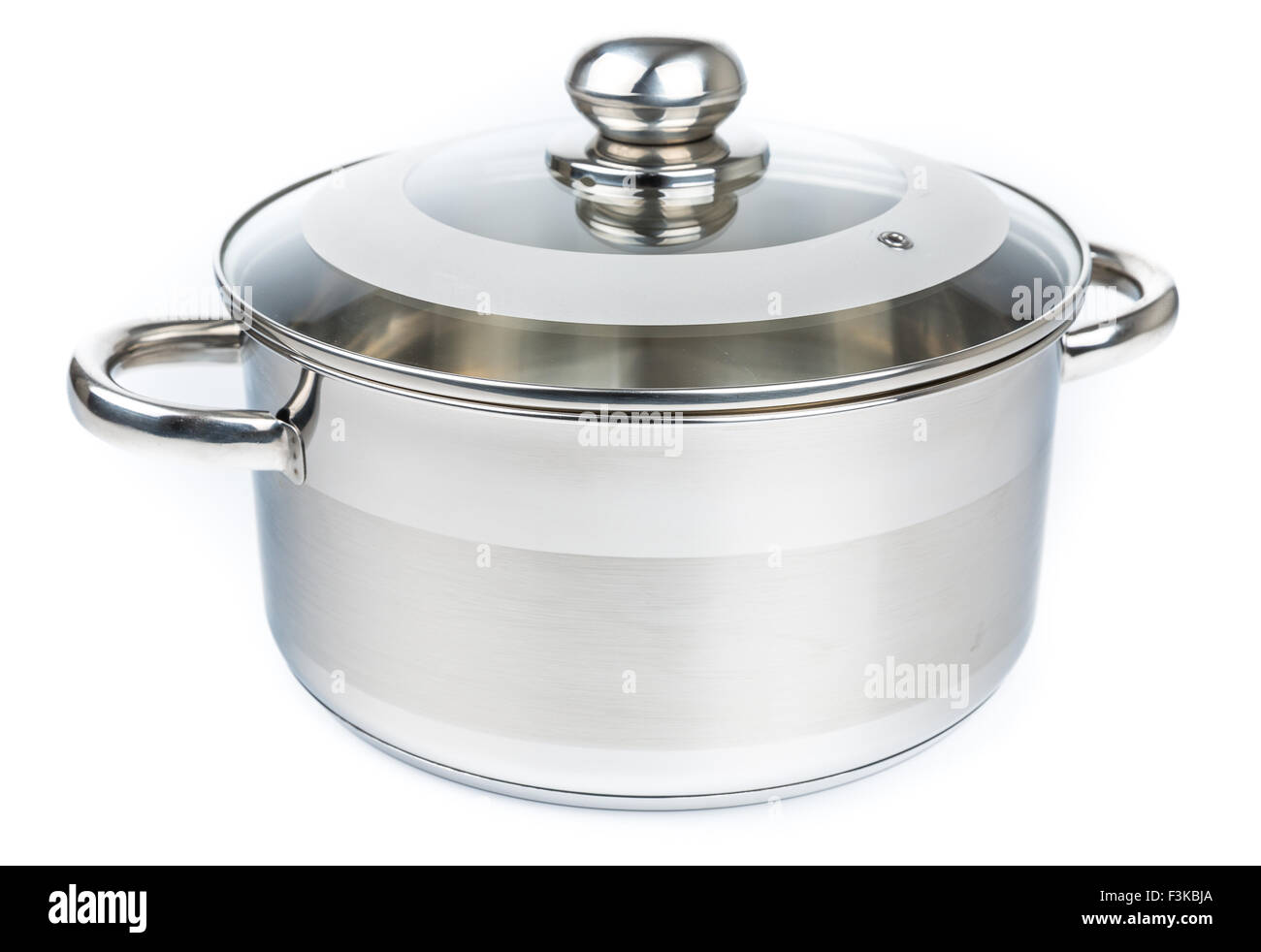 Metal stock pot Stock Photo - Alamy