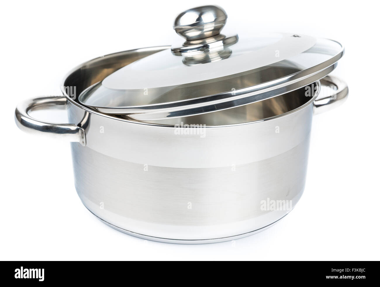Metal stock pot Stock Photo - Alamy