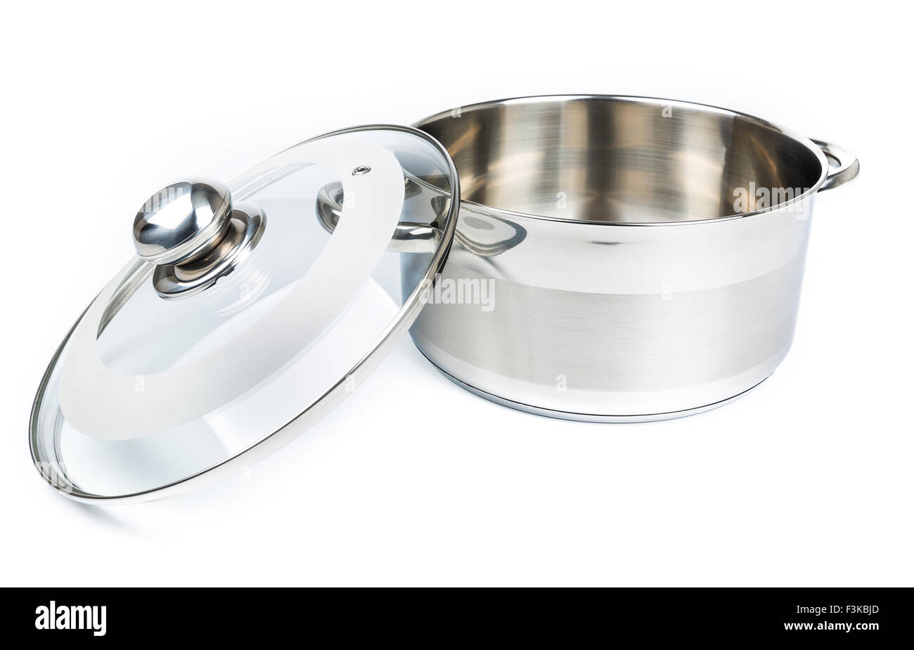 Metal stock pot Stock Photo - Alamy