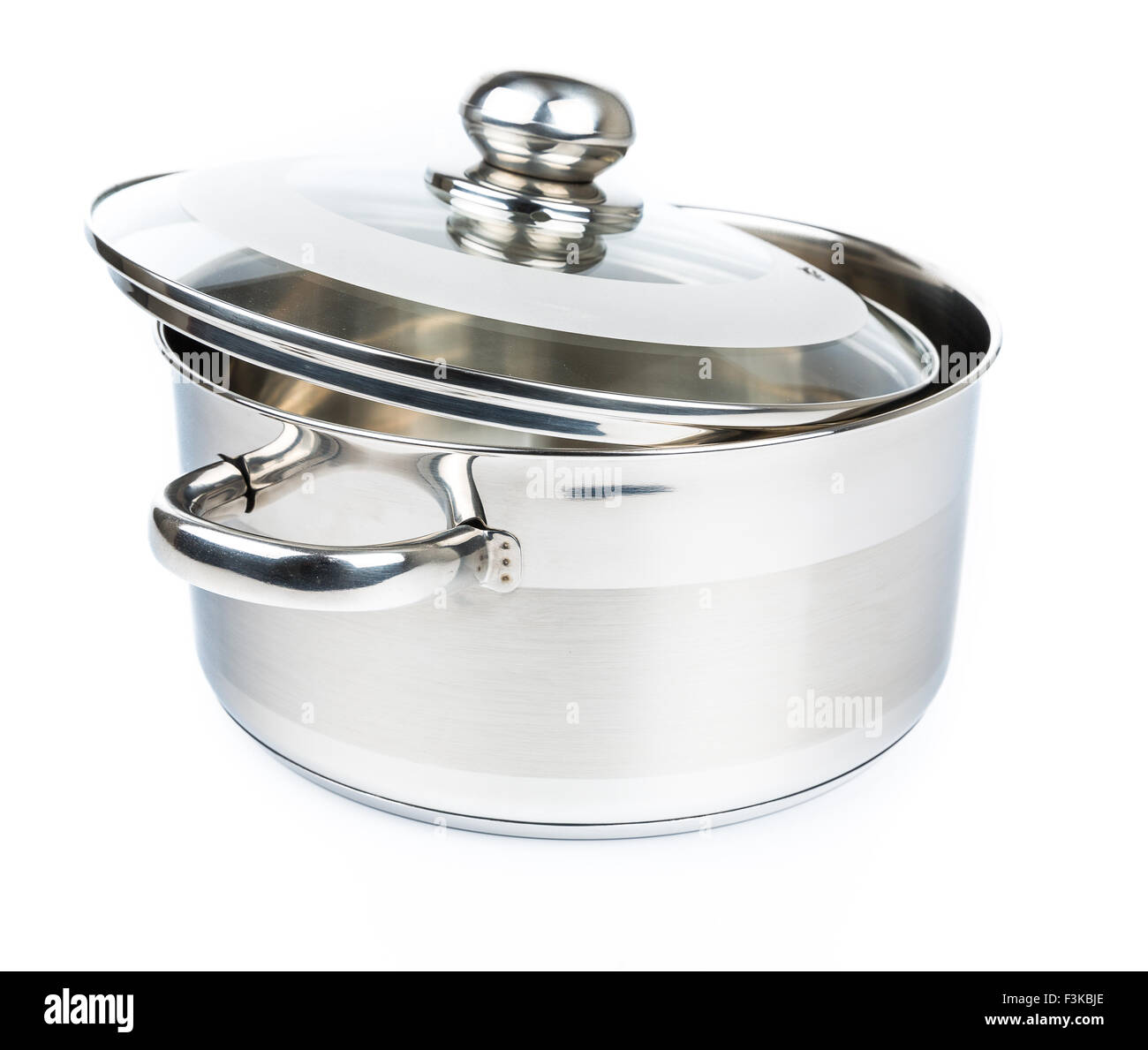 Metal stock pot Stock Photo - Alamy