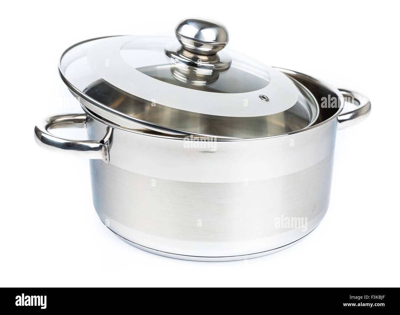 Metal stock pot Stock Photo - Alamy
