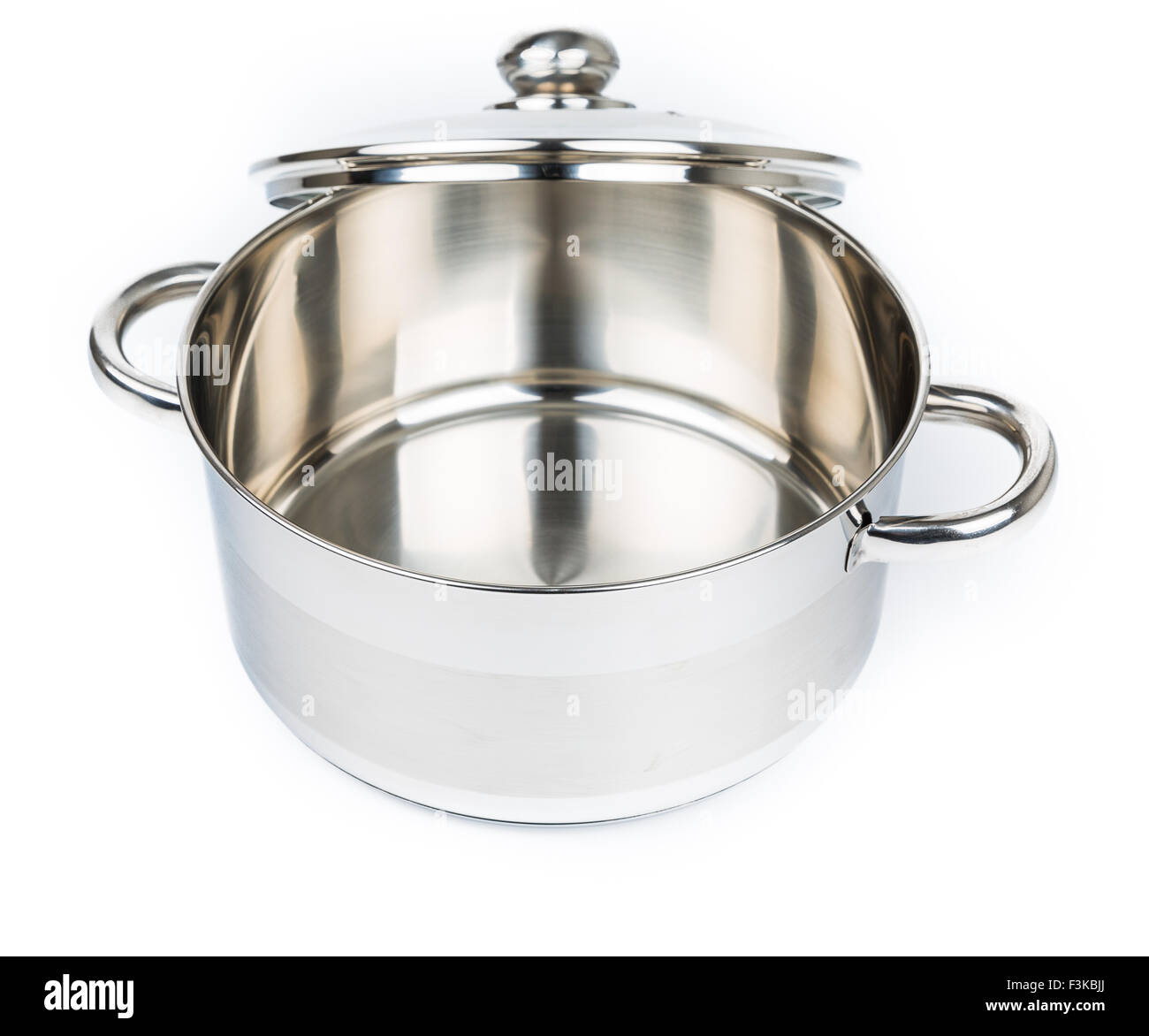 Metal stock pot Stock Photo - Alamy