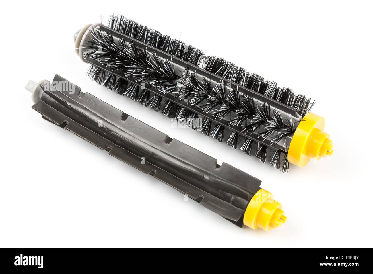 Brushes for robot vacuum cleaner isolated Stock Photo - Alamy