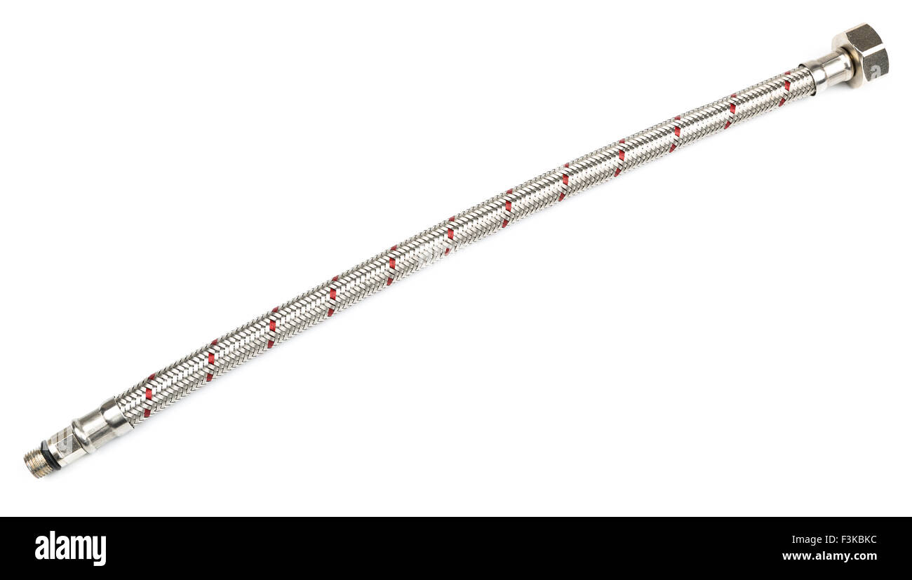 Water pipe flexible connection Stock Photo - Alamy