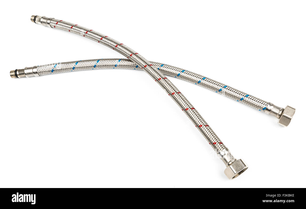 Water pipe flexible connection Stock Photo - Alamy