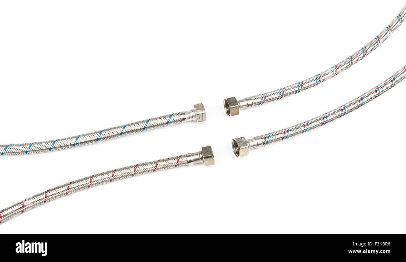 Water pipe flexible connection Stock Photo - Alamy