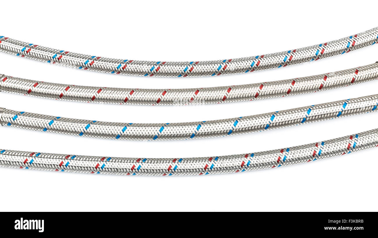 Water pipe flexible connection Stock Photo - Alamy