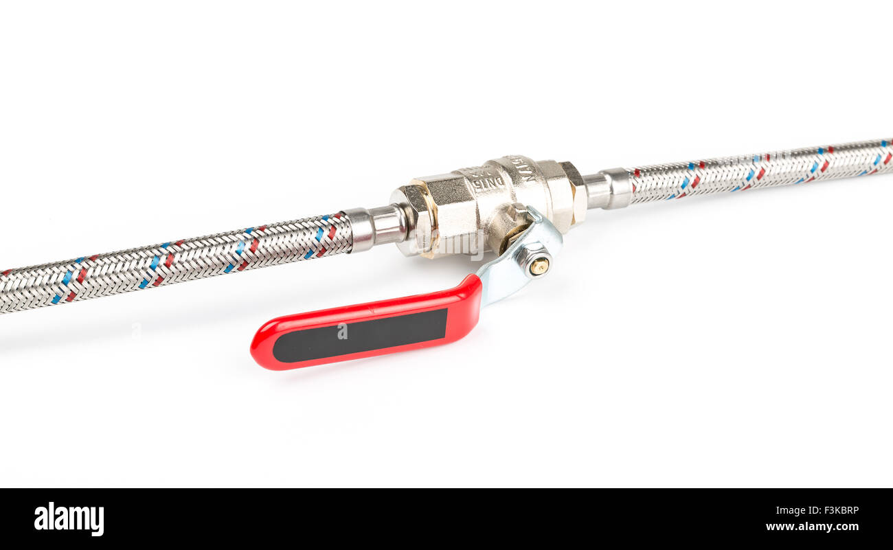 Water pipe flexible connection Stock Photo - Alamy