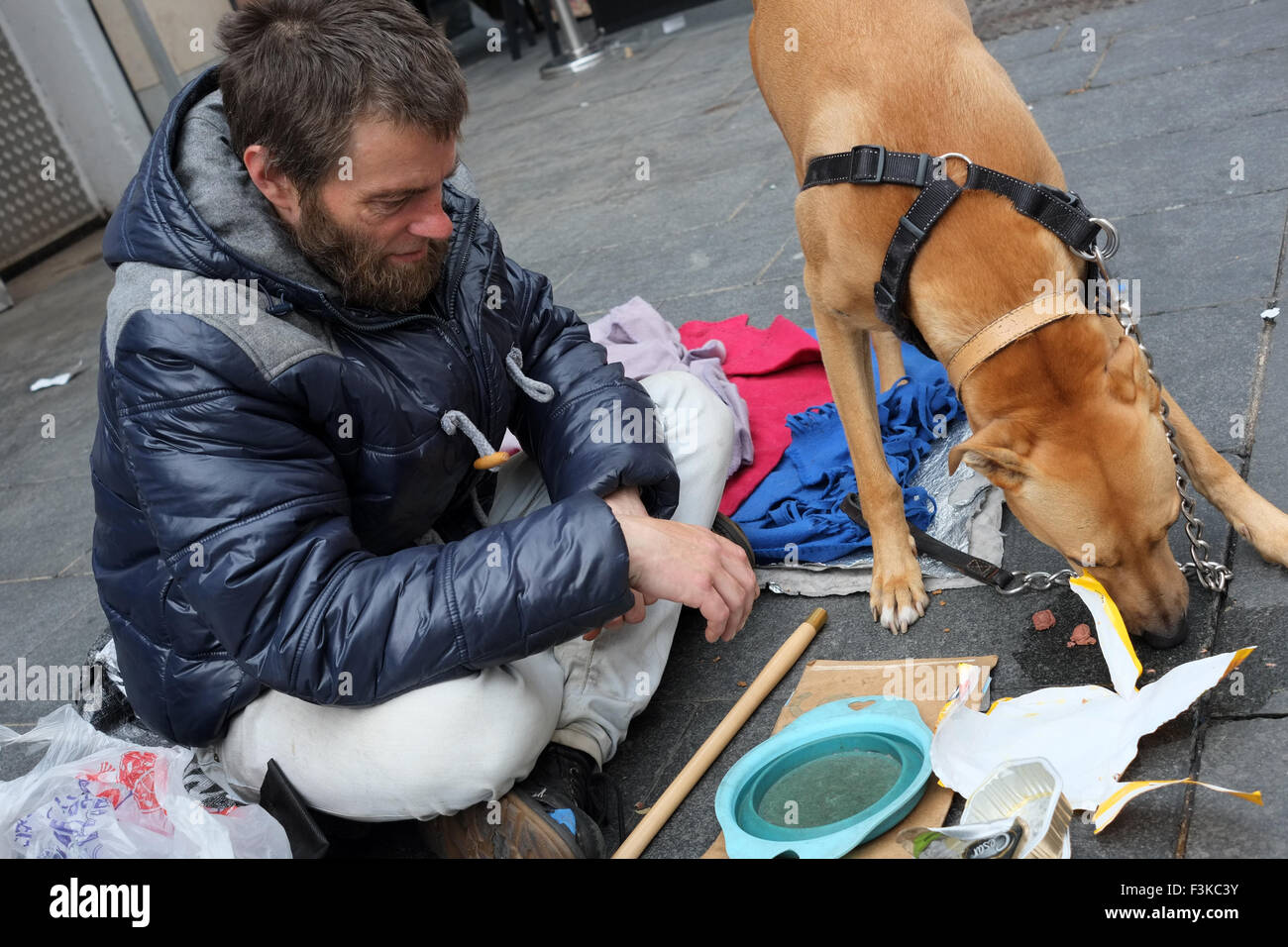 homeless homelessness sleeping rough beg beggar begging hungry cold ...