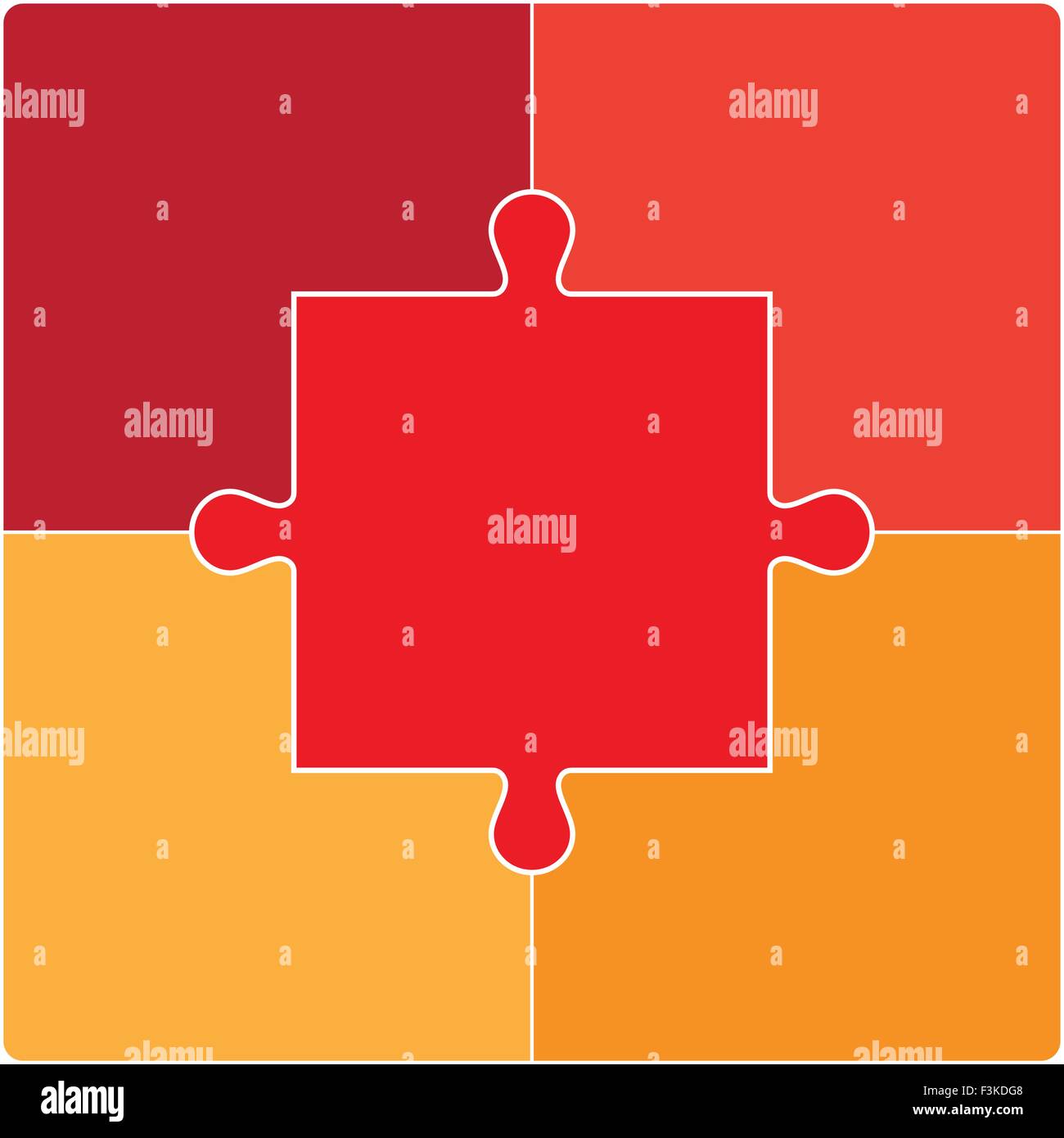 Puzzle set. Vector illustration Stock Vector Image & Art - Alamy