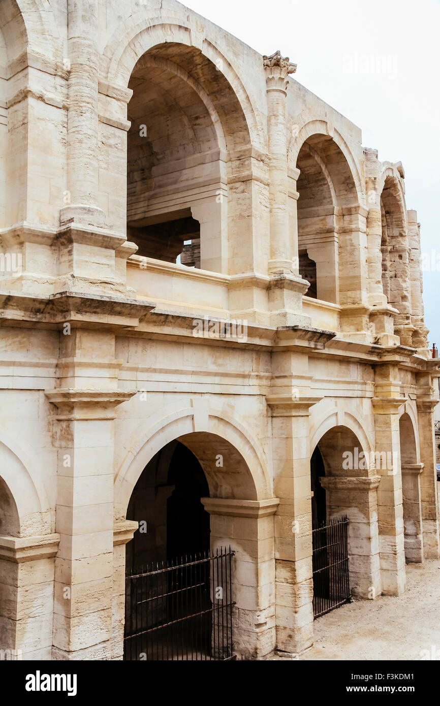 Roman Amphitheatre, Arles, France Stock Photo - Alamy