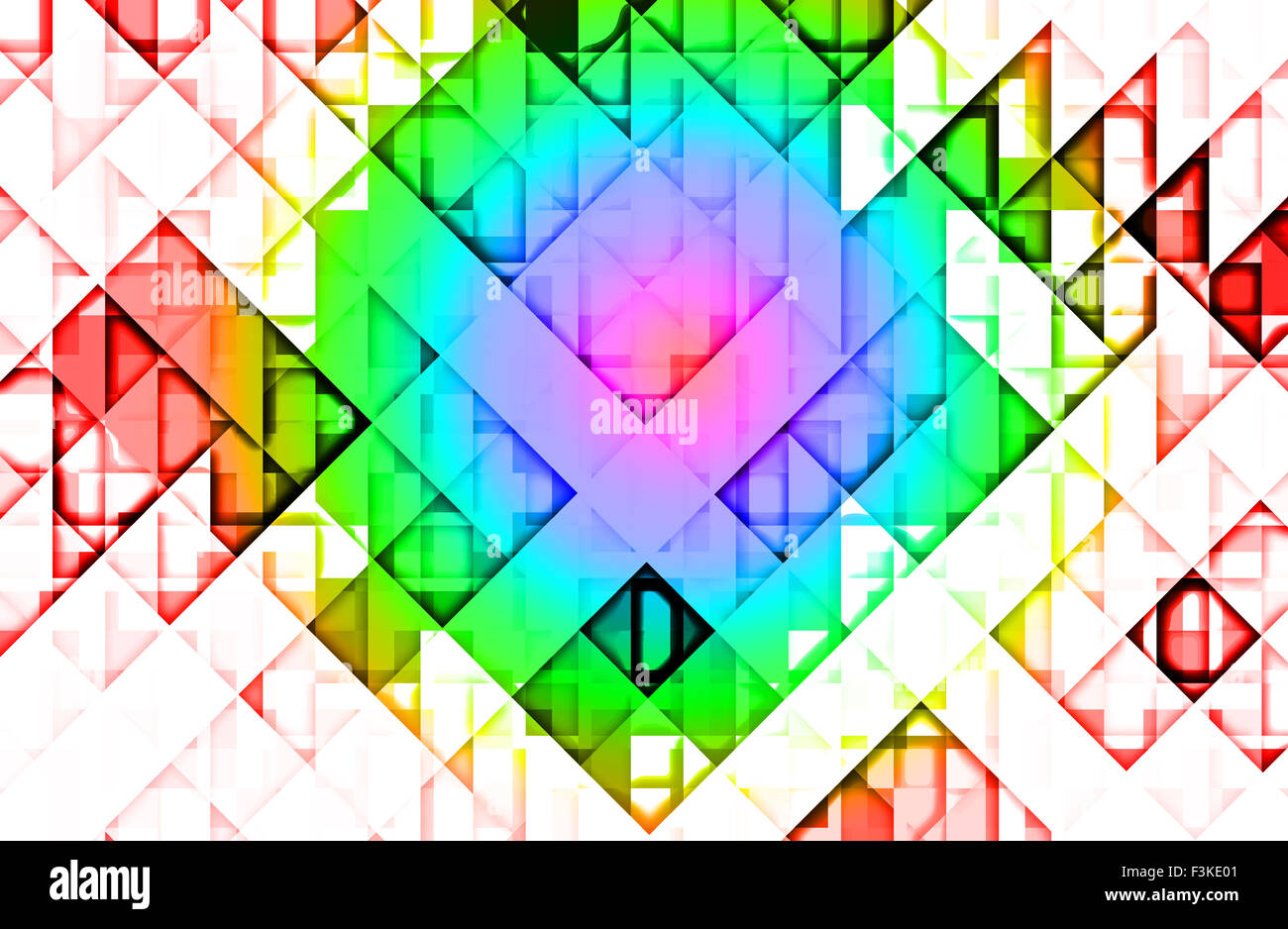 abstract multicolor color background with square pattern Stock Photo ...