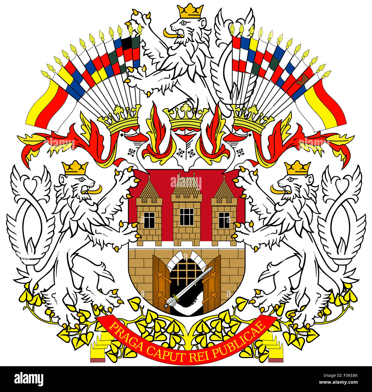 Coat of arms of the czech republic hi-res stock photography and images ...